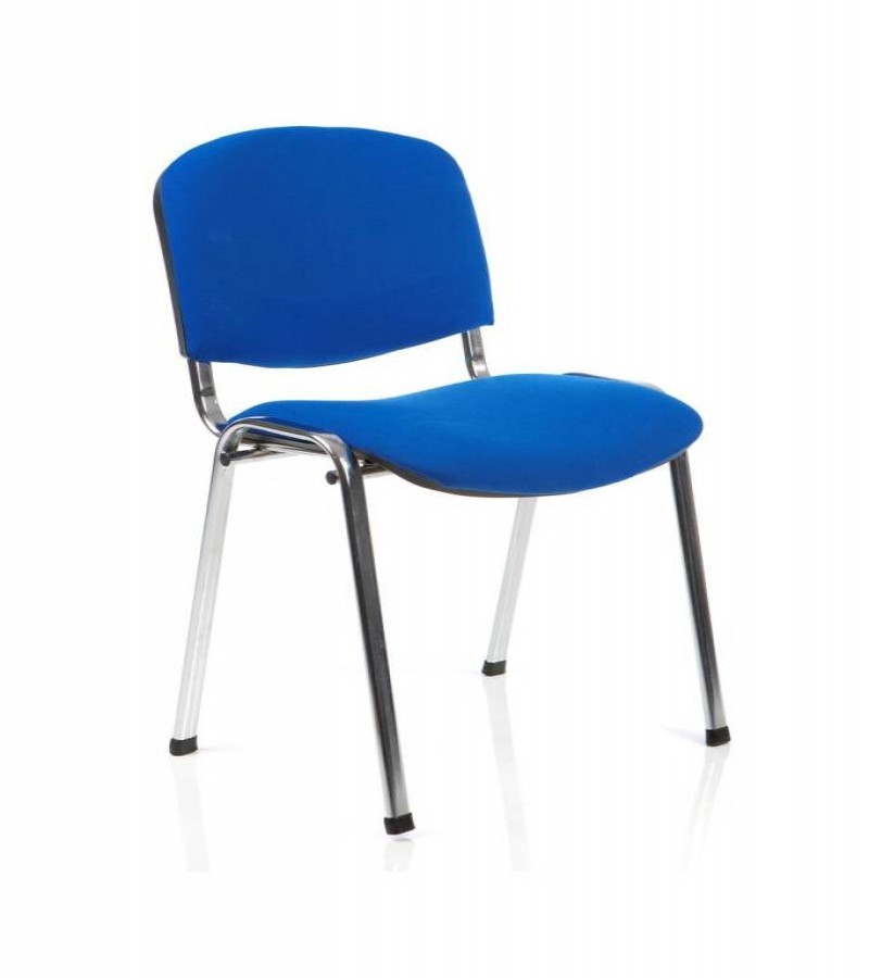 Iso Reception Visitors Chair Chrome Frame | 121 Office Furniture